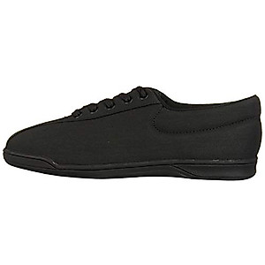 Easy Spirit Women's AP1 Sport Lace Up,Black FAB,11 D