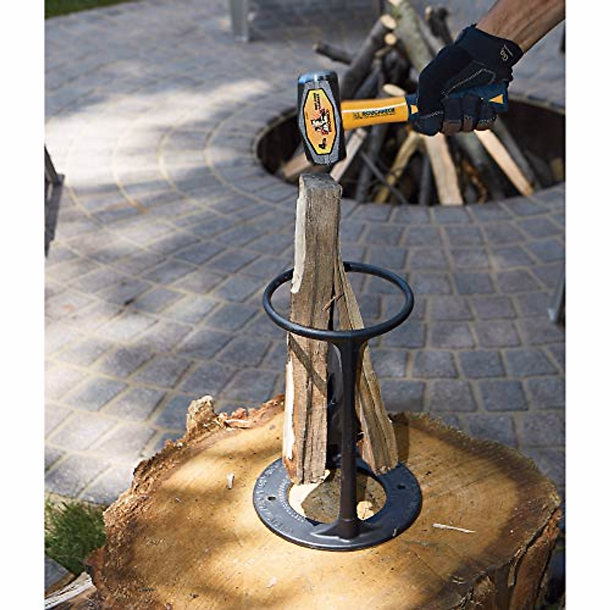 Kindling Cracker Firewood Splitter - Kindling Splitter Wood Splitter Wood Splitting Wedge Manual Log Splitter Wedge