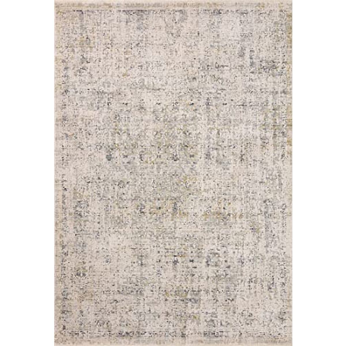 Amber Lewis x Loloi Alie Collection ALE-02 Sand / Sky, Traditional 18" x 18" Sample Rug