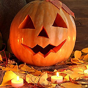 White Tealights Bulk, Small Unscented Tea Light Candles for Home Decor, Table Centerpieces, Birthday Party, Marriage Proposal - Set of 12