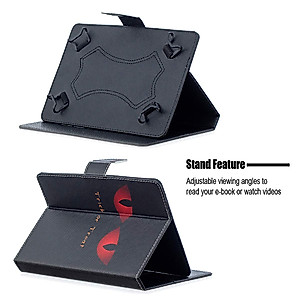 Universal Case for 9-10.5'' Tablet, CozyULF Colorful Wallet Stand Case for iPad 9.7/10.2/10.5, Galaxy Tab 9.6 9.7 10.1 10.4 10.5, Amazon Fire HD 10 Other 9-10.5 inch Models - Trick Or Treat