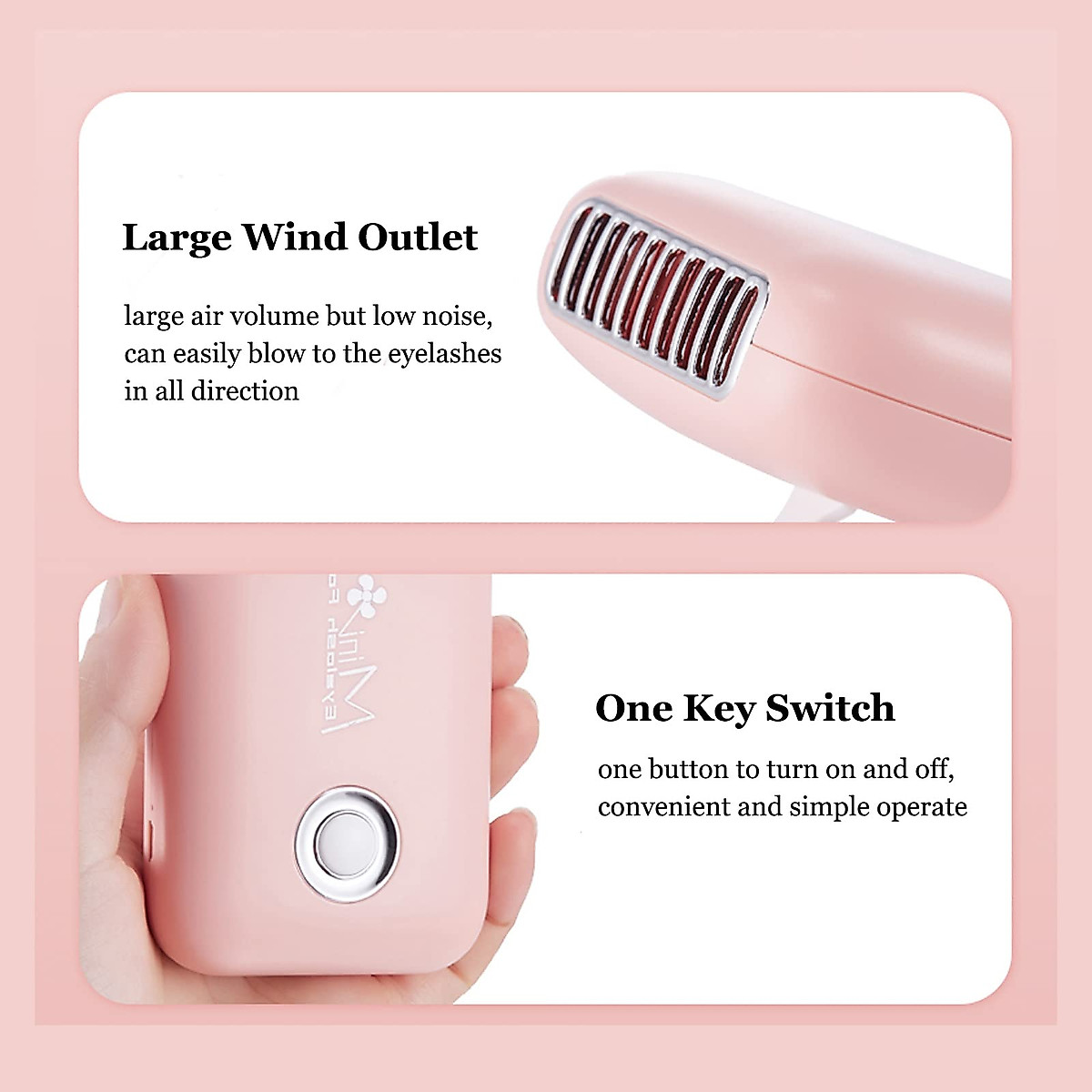 Eyelash Extension Cleanser Eyelash Fan, AREMOD 50ml Lash Shampoo for Lash Extensions 50pcs Eyelash Brush Cleaning Brush Makeup Remover Pad and Rinse Bottle for Lash Cleaning for Salon Home Use(pink)