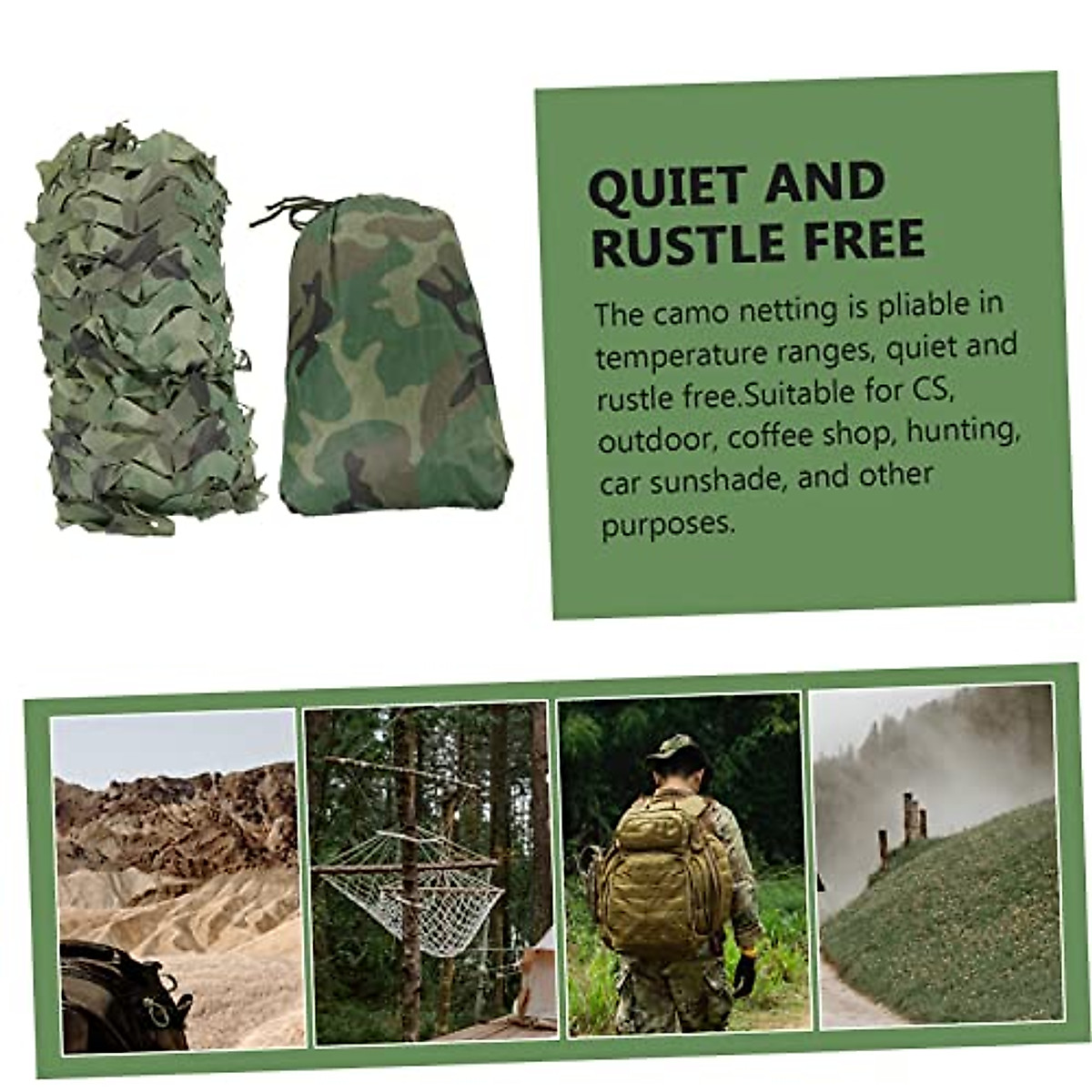 Toddmomy 1 Set Camouflage Camouflage Net Vegetable Plants Decor Plants Outdoor Plants Sunshade Fence Net Hunting Blind Camo Net Camo Blind Netting Camouflage Nettings Shading Nets Portable