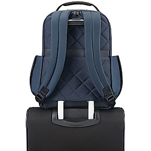 Samsonite 14 inch (42 cm-15.5 L), Blue (Space Blue), M (14.1"-15.5L)