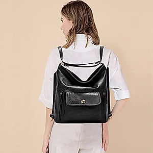 KingTo Womens Backpack Purse Fashion Large School Backpack Bag Casual Daypack Travel Handbag