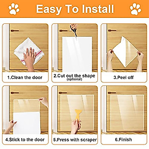 Jetczo Cat Scratch Furniture Protect, 8 Pack 17 x 12 inch Thicker Anti Scratch Furniture Protector, Heavy Duty Couch Protector from Cats
