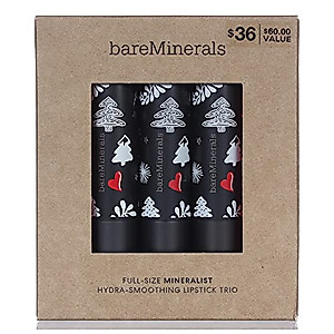 bareMinerals - Full-Size Mineralist Hydra-Smoothing Lipstick Trio