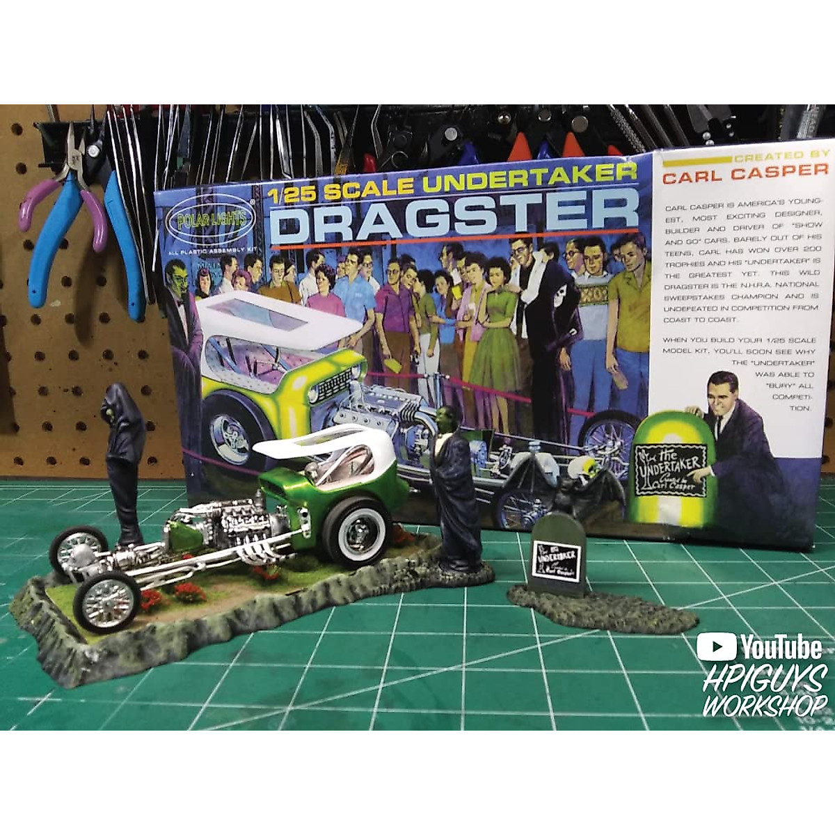 Polar Lights - Carl Casper Undertaker Dragster