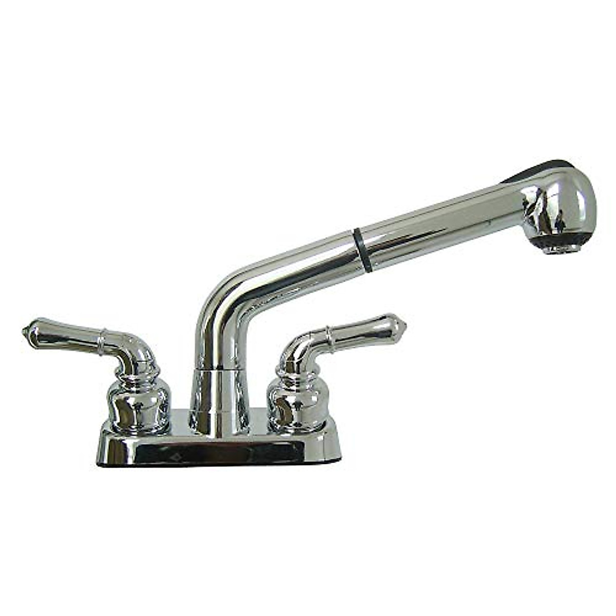 Wasserman 11053020 - Wasserman 11053020-Universal Laundry Tub Faucet | Pull Out Spray Spout, Non-Metallic ABS Plastic, Chrome Finish