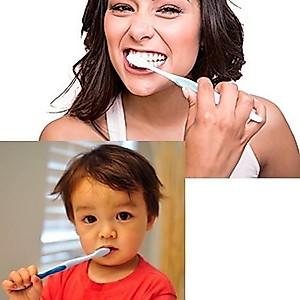 HomeNite 100 Pack Classic Standard Toothbrushes Medium Soft Toothbrush, Individually Packaged Disposable Travel Toothbrush Set for Adults or Kids