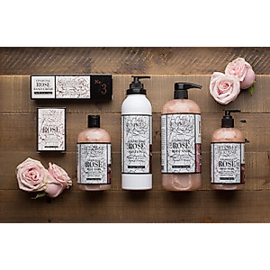 Archipelago Botanicals Charcoal Rose Lotion, Hydrating Lotion for Soft and Healthy Skin, Scented Body Lotion Free from Parabens, Phthalates and GMOs (18 oz)