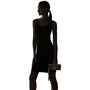 Fossil Logan Leather Zip Around, Black