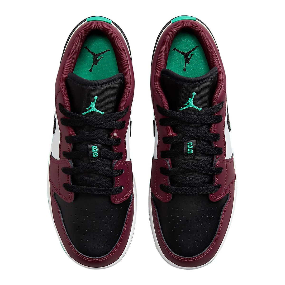Big Kid's Jordan 1 Low SE Dark Beetroot/Black-Roma Green (DM0589 635) - 5.5