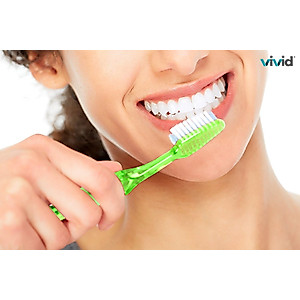Vivid UniBrush I, 10 Pack, Corded Electric, Toothbrushes for Adults