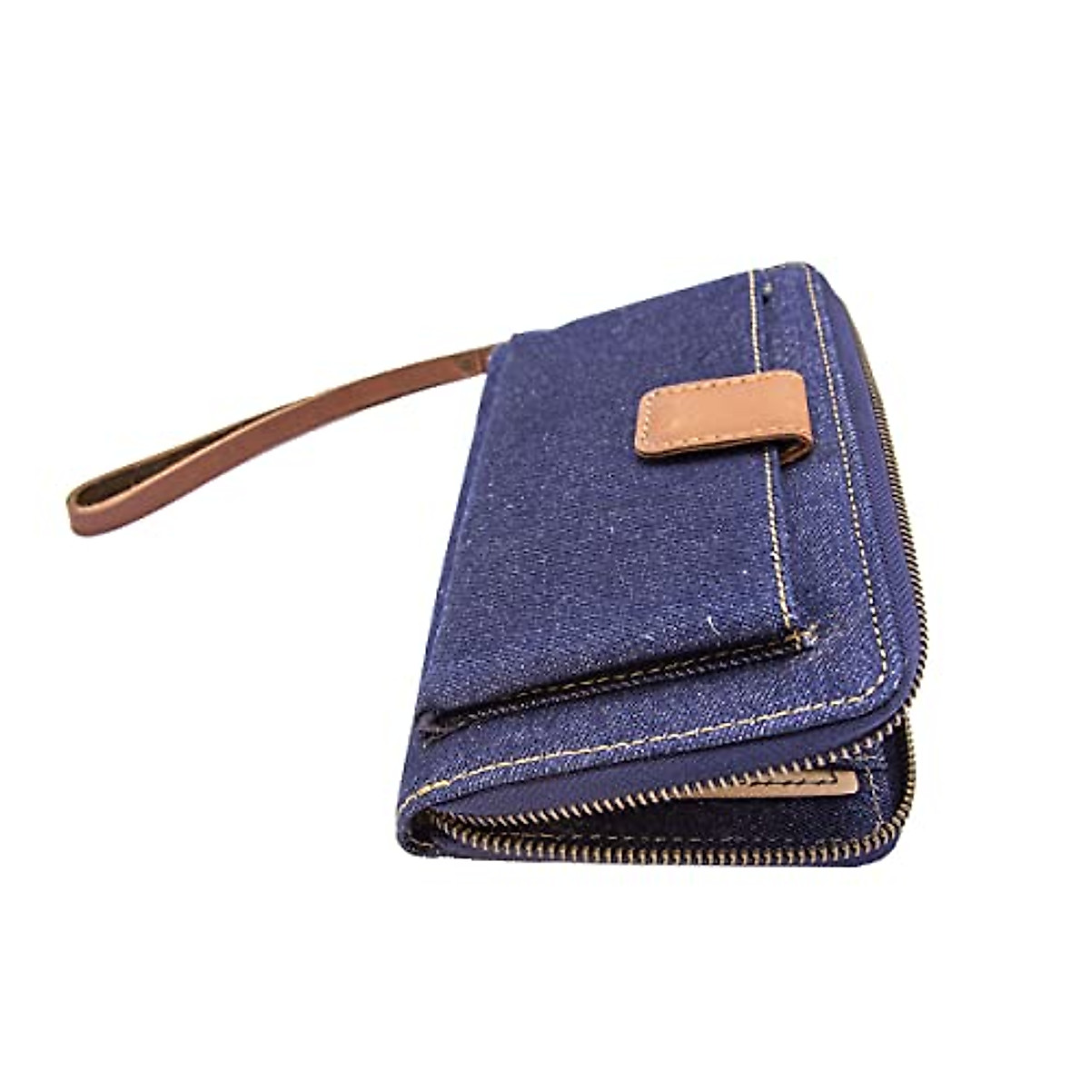 STS Ranchwear Women's Blue Bayou Collection Denim Bentley Wallet Wristlet Clutch, One Size