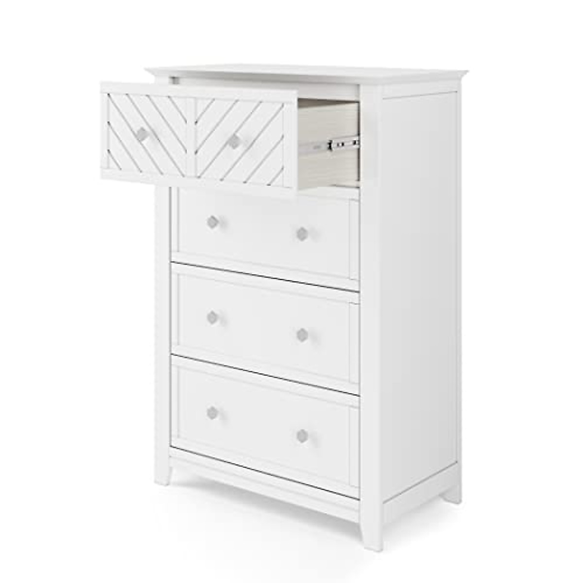 Child Craft Atwood 4-Drawer Dresser (Matte White)