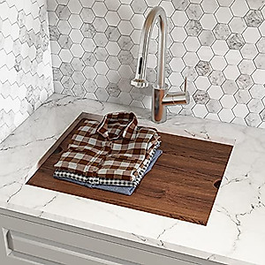 Ruvati 23" x 19" x 13" Deep Laundry Utility Workstation Sink Undermount 16 Gauge - RVU6320