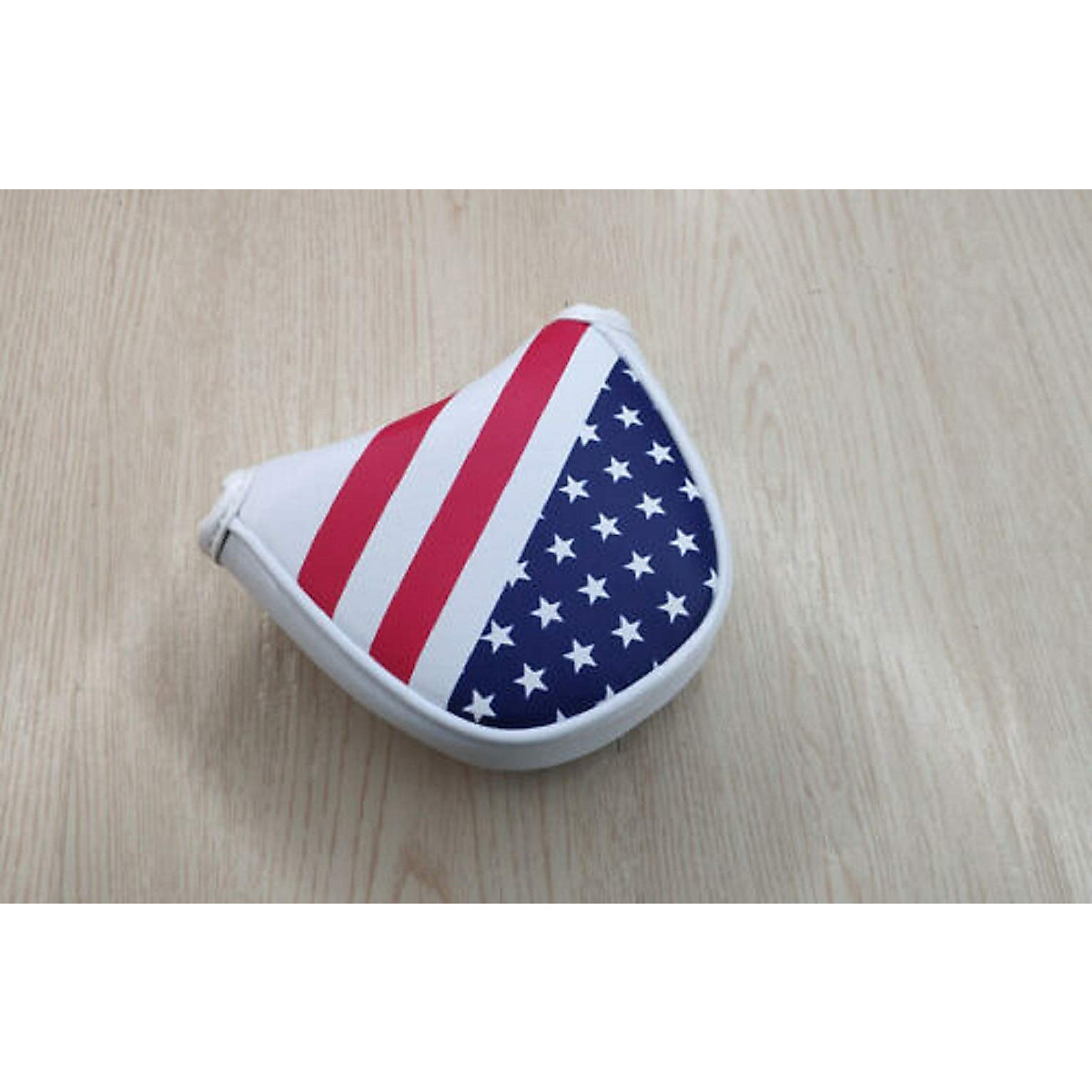 DBYAN US Flag Golf Magnetic Mallet Putter Head Cover for Putters Scotty Cameron, Taylormade, Titleist, Ping and Mizuno
