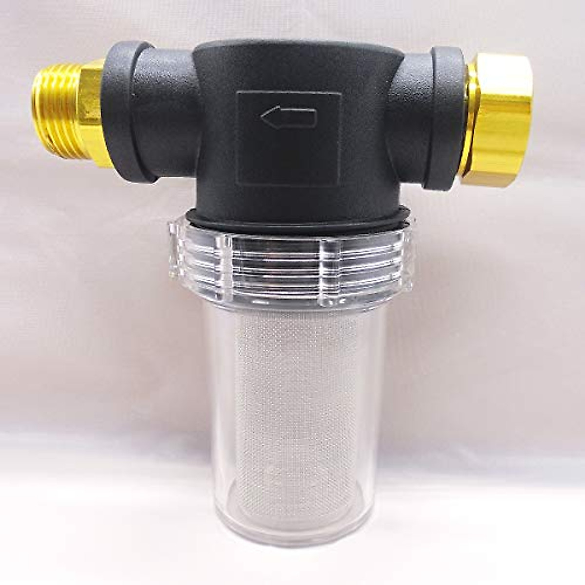 LOVHO Sediment Filter Attachment Garden Hose Pressure Washer Outdoor Gardening Inlet Water (40 Mesh Screen)