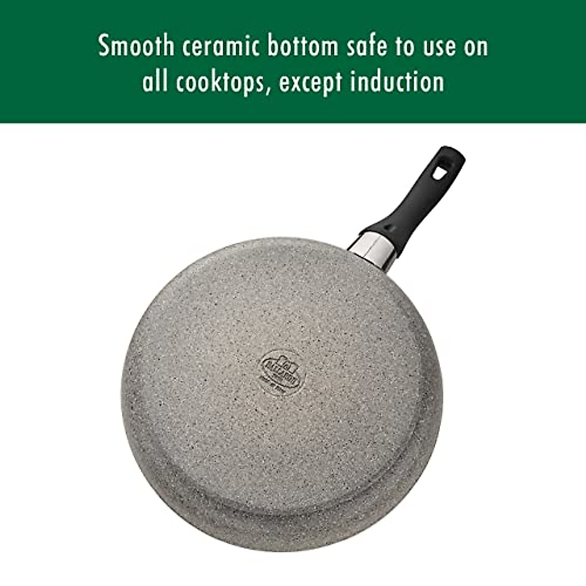 BALLARINI Parma by HENCKELS 8-inch Nonstick Fry Pan, Made in Italy, Durable and Easy to clean