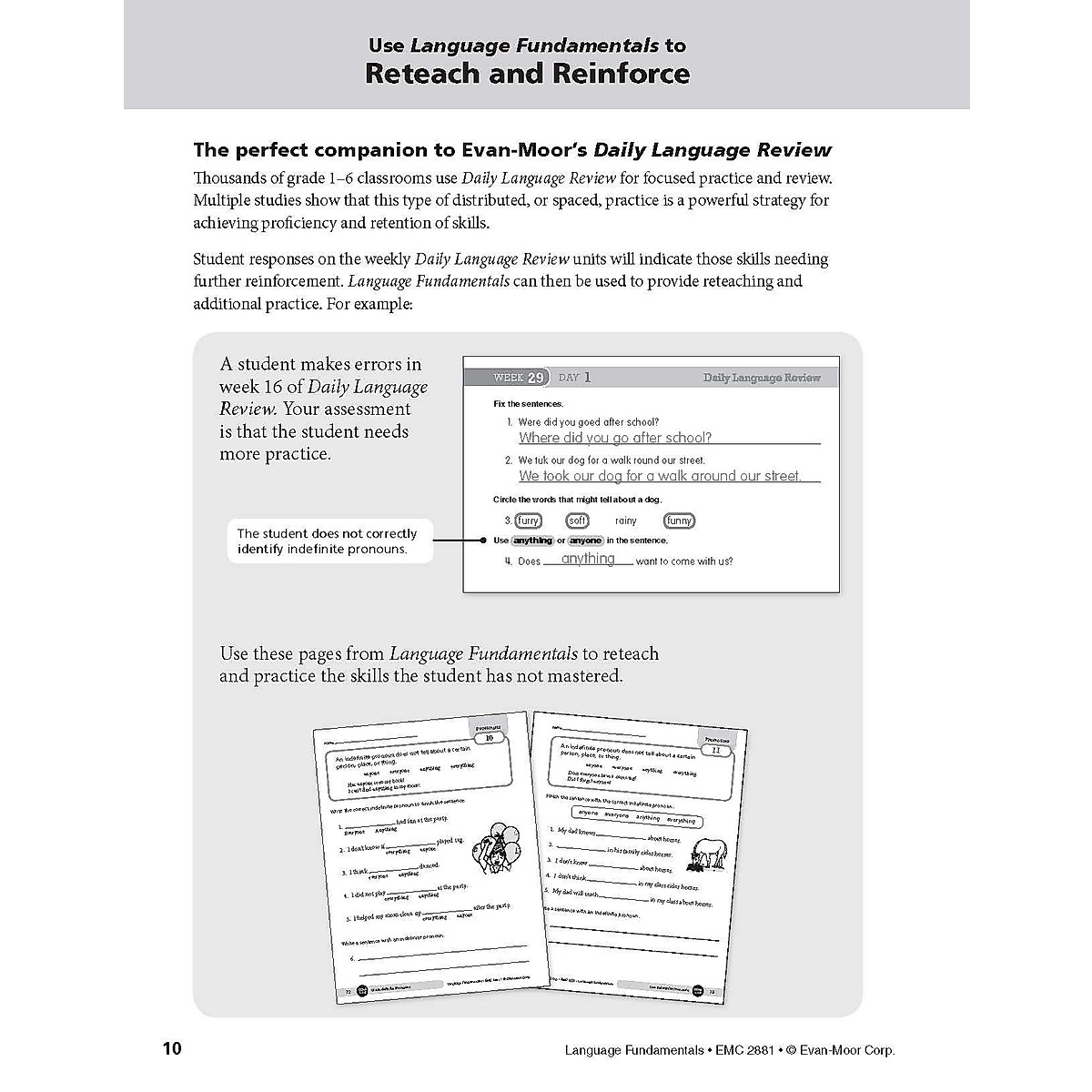 Language Fundamentals, Grade 1