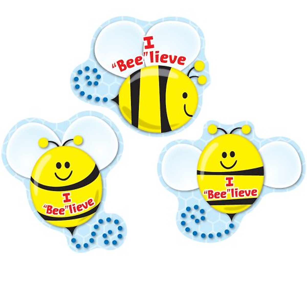 Carson Dellosa I "Bee"Lieve Shape Stickers (168081)