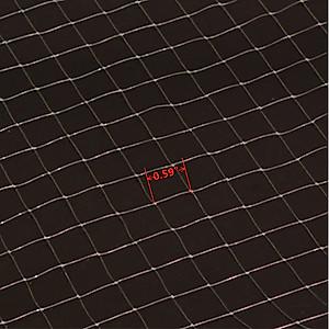 XCLOHAS Korean Fishing Cast Net with Ring Easy Throw Wide Open Casting Net for Bait Fishes 7/8/9/10/12ft Radius Freshwater Fishing Accessories (Chain Sinker Mono Nylon Line, 9ft Radius)