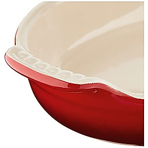 Le Creuset Stoneware Heritage Oval Au Gratin, 1 qt. (9.5"), Cerise