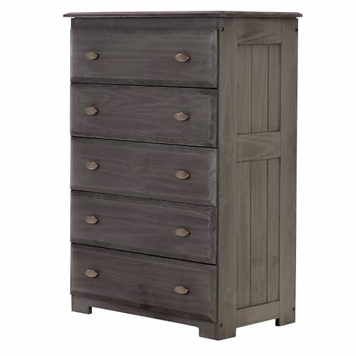 Discovery World Furniture Charcoal 5 Drawer Chest