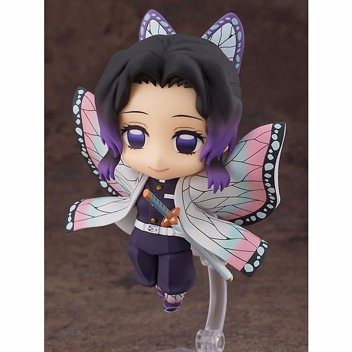 Good Smile Demon Slayer: Kimetsu no Yaiba Shinobu Kocho Nendoroid Action Figure, Multicolor