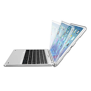 Arteck iPad Air 10.5-inch Keyboard, Ultra-Thin Bluetooth Keyboard with Folio Full Protection Case for Apple iPad Air 3 10.5-inch (2019) / iPad Pro 10.5-inch (2017) with 130 Degree Swivel Rotating