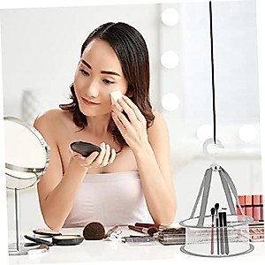 Alipis 2pcs Beauty Egg Drying Net White Makeup Silicone Makeup Sponge Foldable Laundry Rack Bra Hanging Basket Hanging Drying Basket Bath Sponges for Shower Socks Drying Rack Sock Fabric