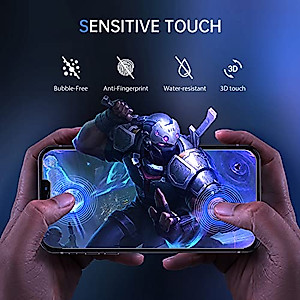 Syncwire Privacy Screen Protector for iPhone 11 Pro Max/XS Max 6.5" [2-Pack], Anti Spy Tempered Glass Film with Auto Alignment Tool [9H, Shatterproof, Bubble Free, Sensitive Touch, Anti-Smudge]