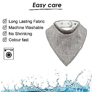 Lovjoy Large Bandana bibs For Kids 4+ Years/Special Needs Bibs/Kids, Teens & Adults