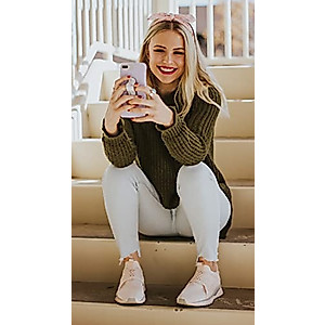 YubiLoop Phone Grip Hook and Foldable Stand (1 Base + 2 Bands) | Universal Selfie Finger Ring Strap with Collapsible Kickstand Loop | Accessories for Smartphones, Tablets and Cases (The Raina)