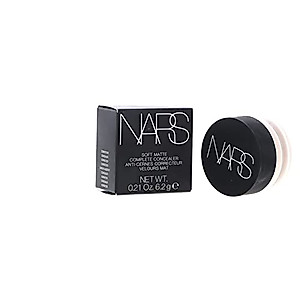 NARS Soft Matte Complete Concealer Chantilly - for fair skin with neutral undertones, Natural, 0.21 Ounce (Pack of 1), C-NA-062-03