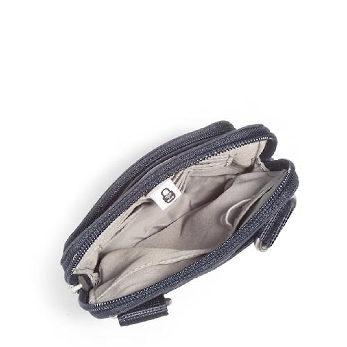 Baggallini Womens Securtex Anti-Theft Activity Crossbody Bag, French Navy