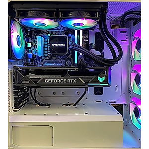 AVGPC Blizzard Gaming Computer - Intel i7 12700KF 8-Core 3.5 GHz, RTX 4060 8GB, 32GB DDR4 3600MHz, 240MM Liquid Cooler, 1TB NVMe M.2 SSD, TD500 Mesh White Case, WiFi/AC, Windows 11
