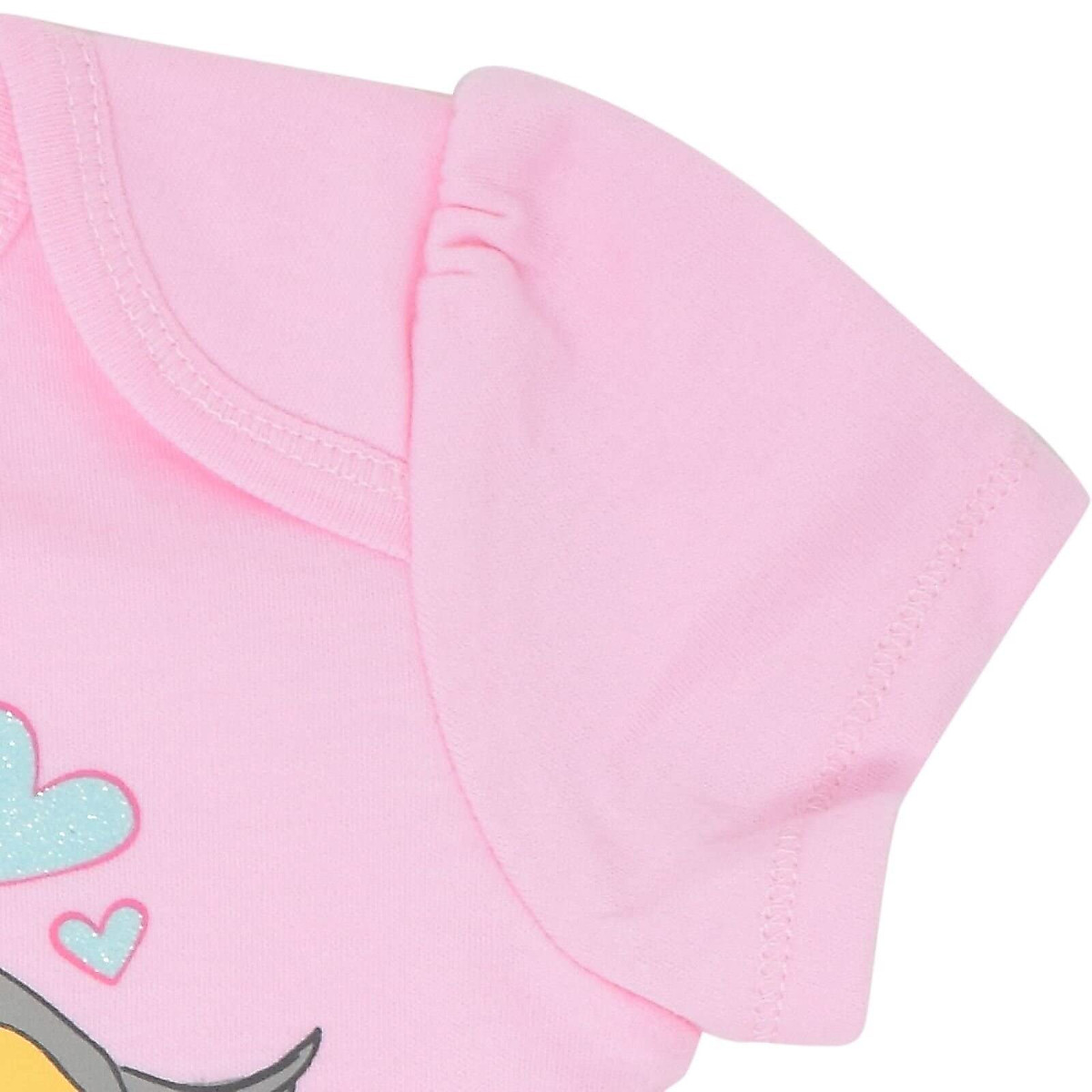 Disney Classics 101 Dalmatians Bambi Dumbo Aristocats Baby Girls 5 Pack Bodysuit 0-3 Months