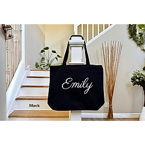 Bachelorette Tote Bag, Custom Tote Bag, Personalized Tote Bags, Customized Name Tote, Childrens Name Bag, Bridesmaid Totes, Christmas Gift