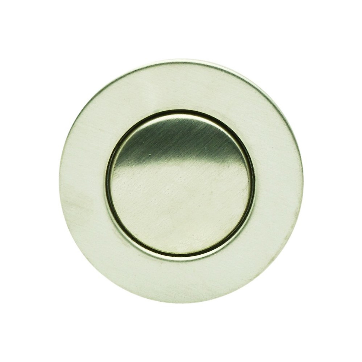 PF WaterWorks PF0733-BN-BN, Matching Plated ABS Body Bathroom Sink/Lavatory Pop-Up Drain with Ball Lift Rod | With Overflow | CUPC Listed, Brushed Nickel