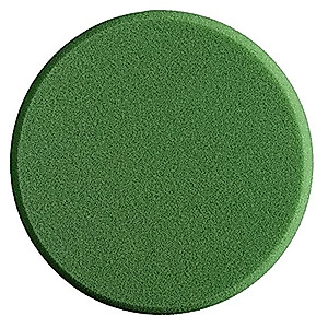 Sonax 493000 6" Polishing Pad, Green (Medium), Orange