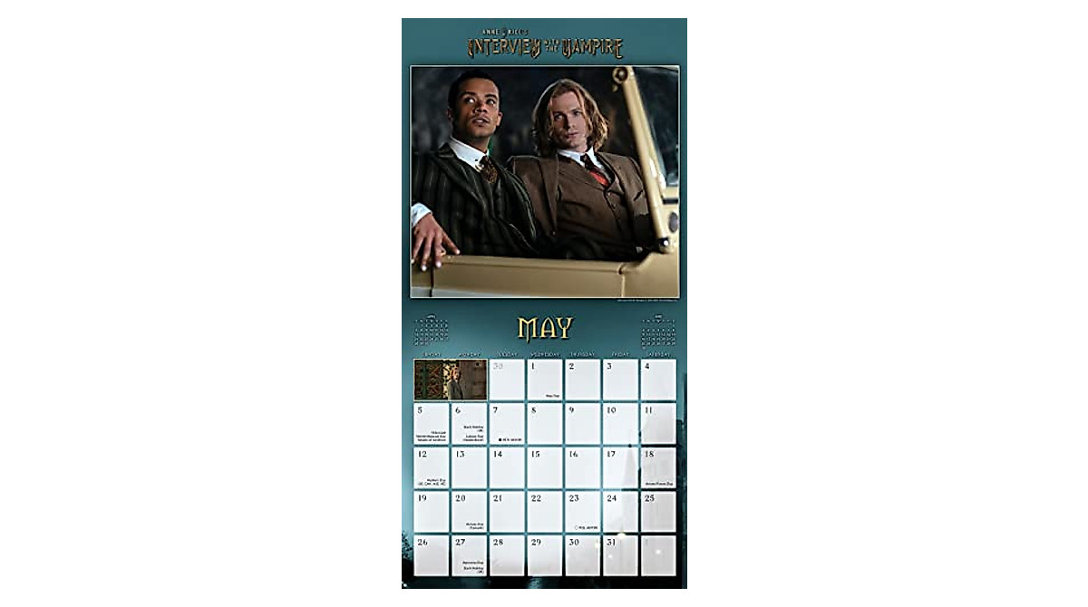 Interview with The Vampire 2024 Wall Calendar