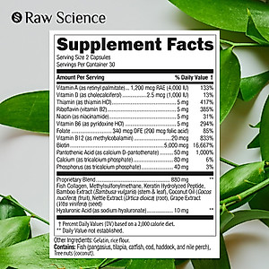 Biotin and Collagen Supplements with Keratin – Hair Skin and Nails Vitamins: Biotin 5000mcg, Keratin, Collagen for Women & Men – Skin & Hair Vitamins, Nail and Hair Growth Supplement – 60 Capsules