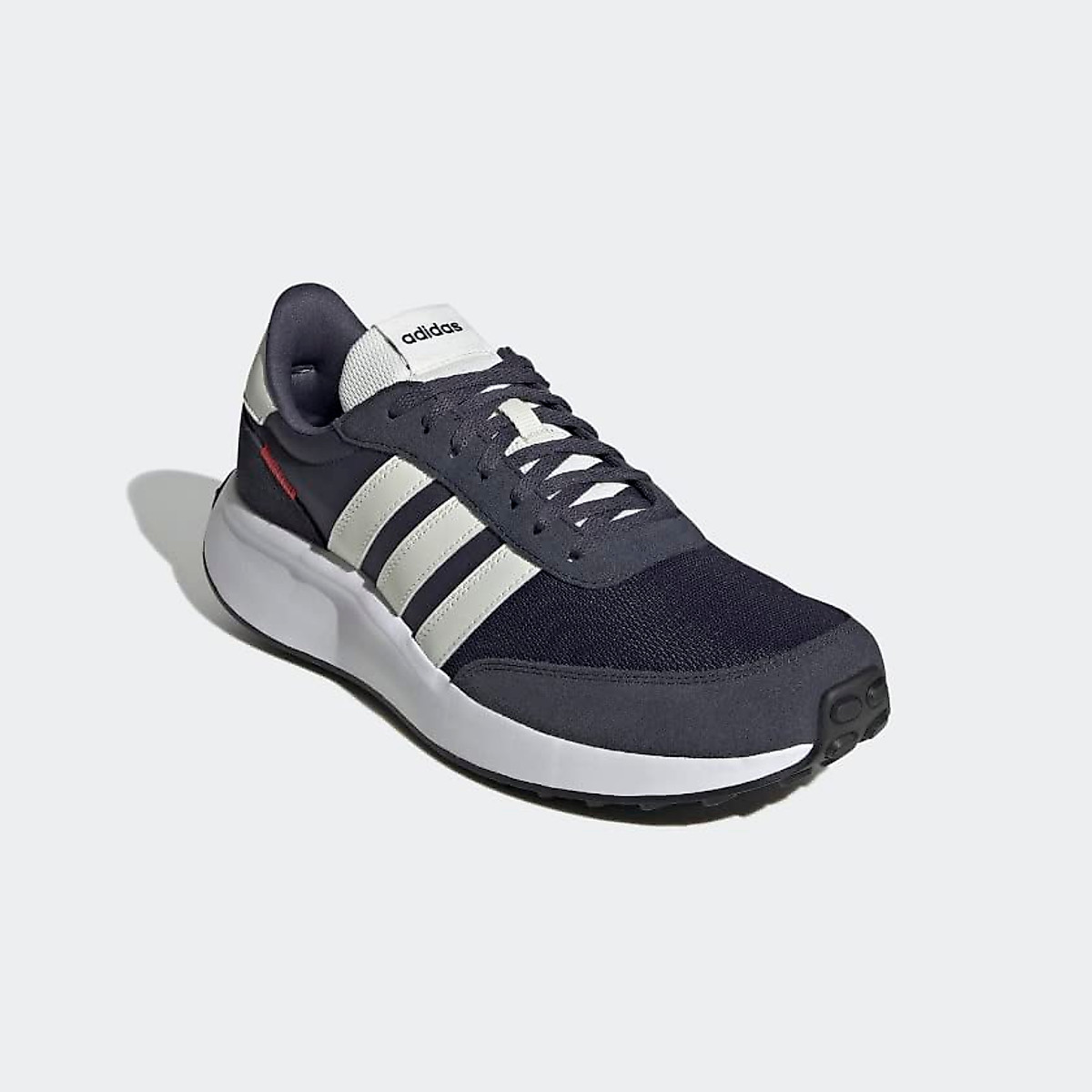 adidas Men's 70s Running Shoe, Shadow Navy/Off White/Ink, 10