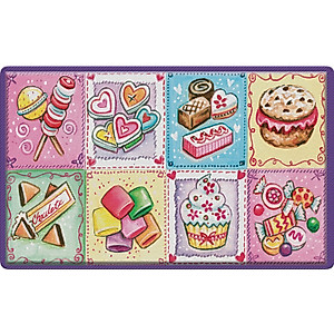 Toland Home Garden 800298 Granny's Goodies Bake Door Mat 18x30 Inch Sweets Outdoor Doormat for Entryway Indoor Entrance