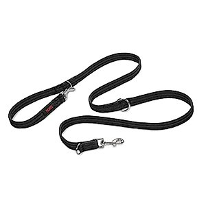 Halti Training Lead For Dogs, Double Ended Dog Training Leash for Halti Head Collar and No Pull Harness, Black Training Leash for Medium Dogs and Large Dogs