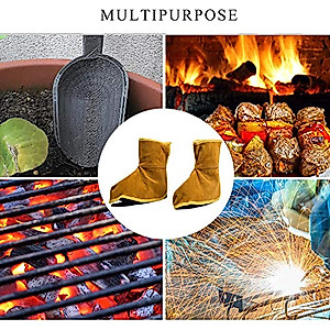 Welding Spats, Heat and Abrasion Resistant Welding Shoes Covers, Welder Boot Protector Covers, Welding Gaiters, Tool Gifts for Men