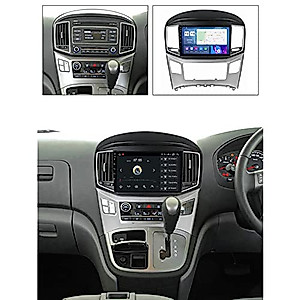 GGBLCS Car Radio 9 Inch Head Unit Touch Screen 1280x720 for Hyundai H1 2017-2018 Support GPS Navigation SWC UBS AM FM RDS + Backup Camera,M100s4core1+16