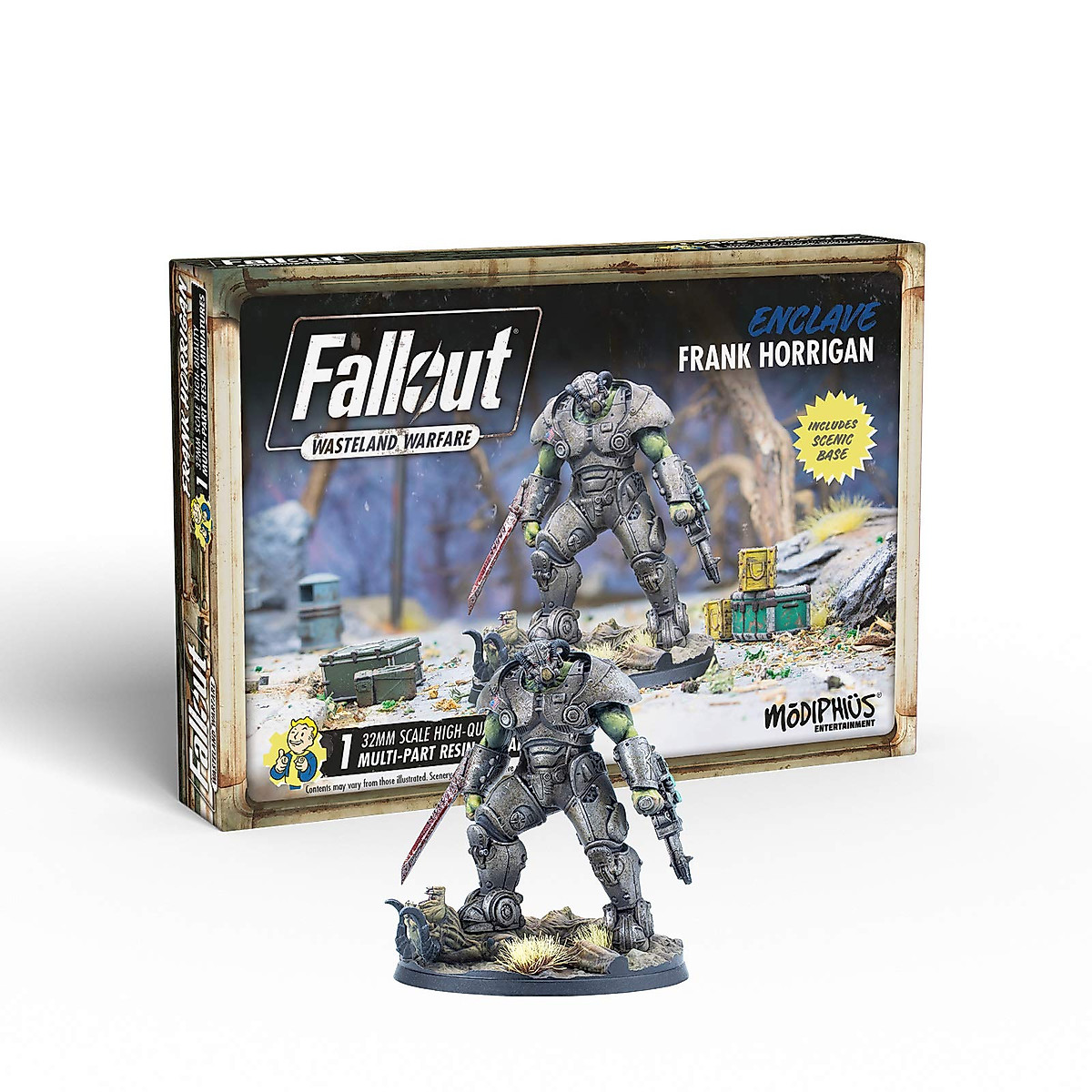 Modiphius Fallout - Wasteland Warfare - Enclave Frank Horrigan, Game